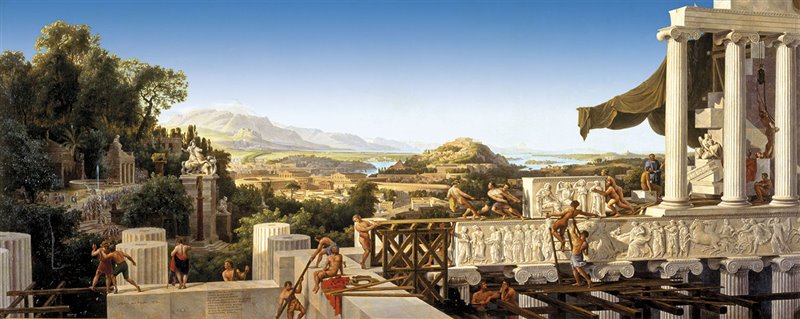 La costruzione del Partenone