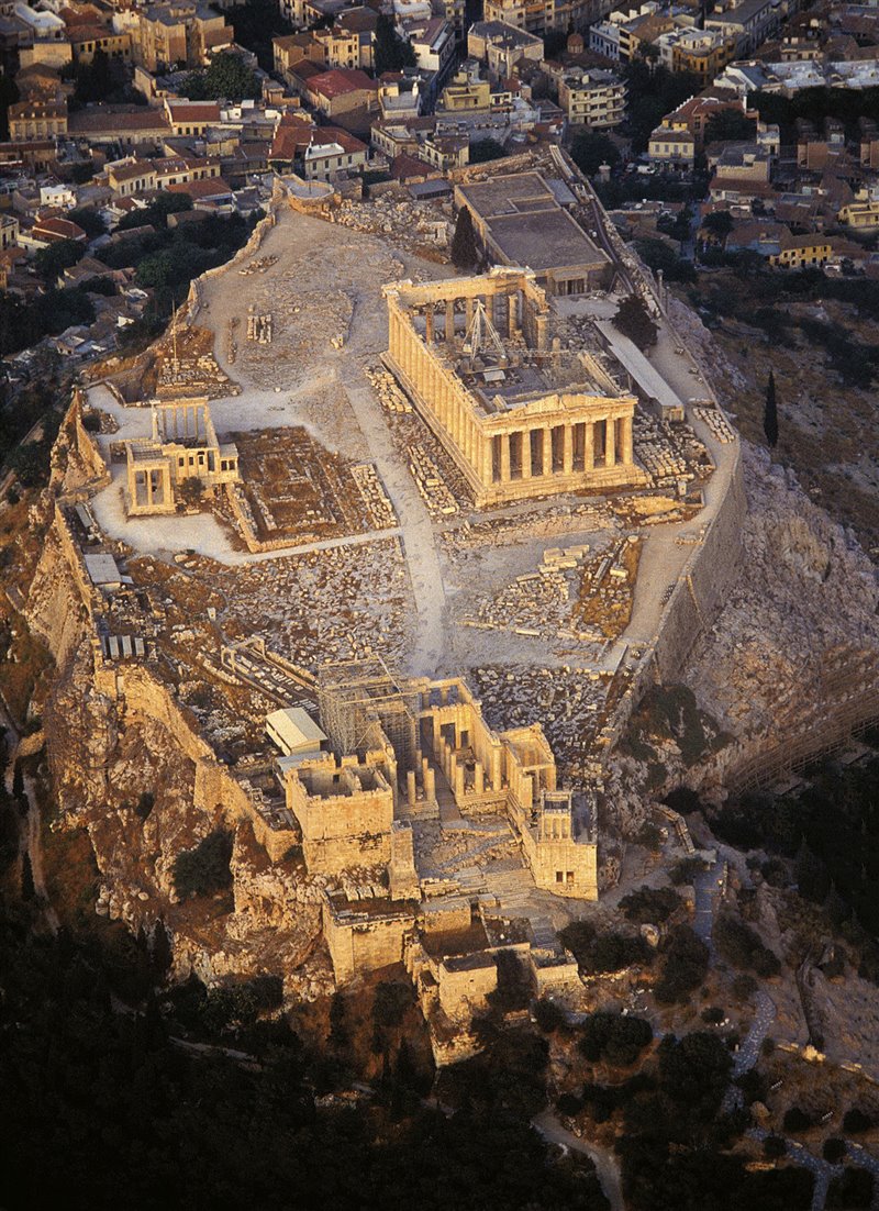 La costruzione del Partenone