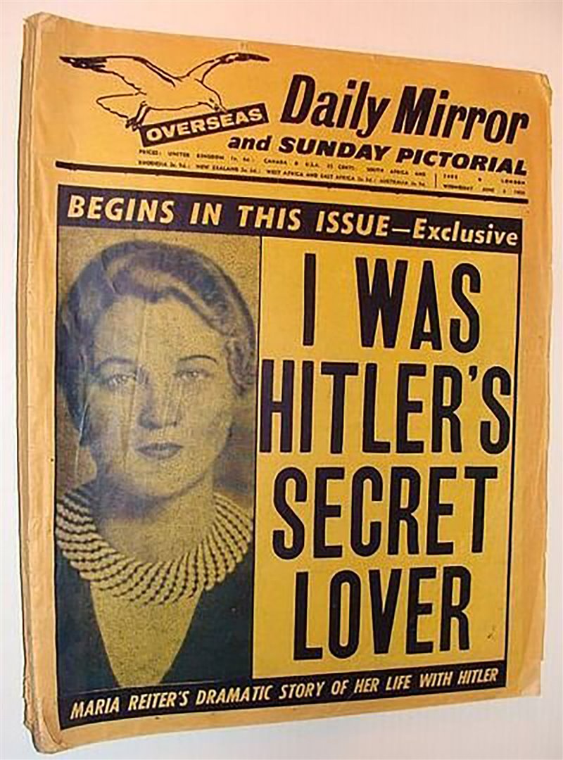 Maria Reiter, l’amante segreta di Hitler