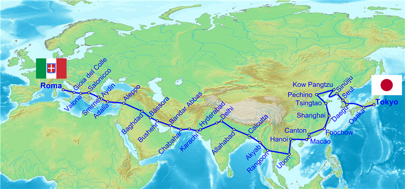 1920 - Il raid aereo Roma-Tokyo