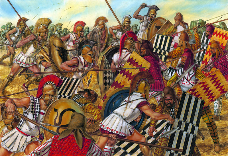 La battaglia di Maratona