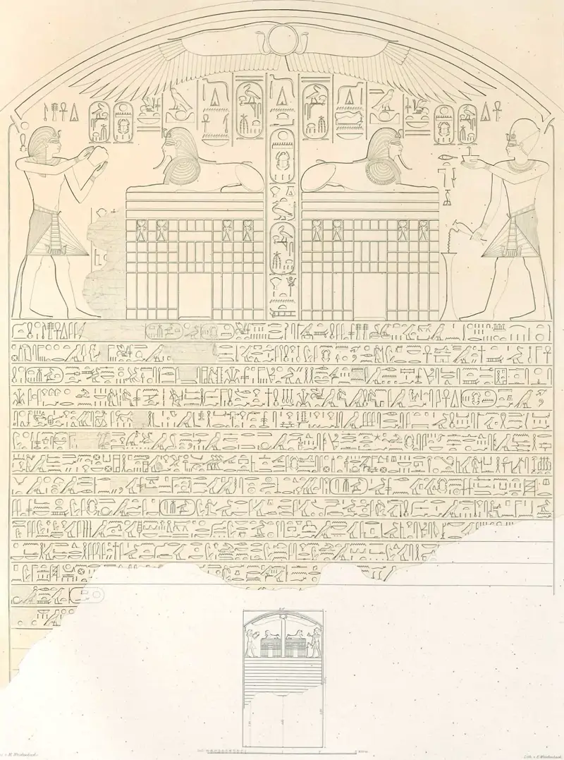 L'enigmatica stele del sogno che Thutmose IV eresse davanti alla Sfinge ...