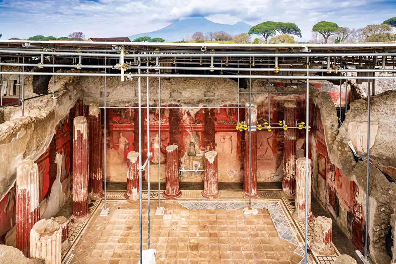 L'ultima grande scoperta di Pompei: la casa del Tiaso