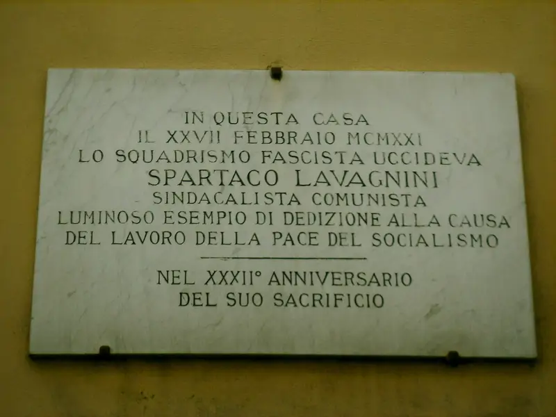 La storia di Spartaco Lavagnini vittima delle violenze fasciste