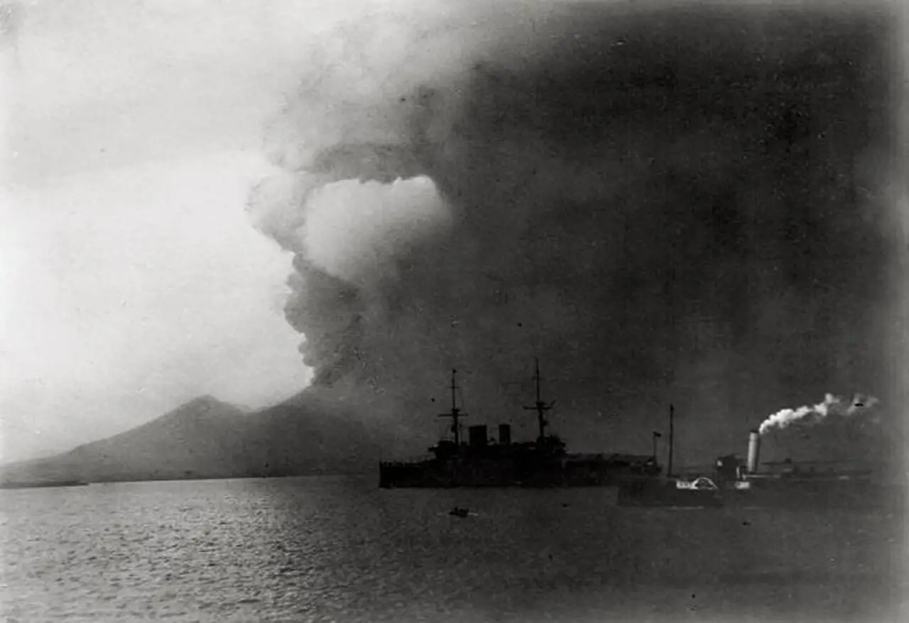 L’eruzione del Vesuvio di aprile 1906, uno degli eventi più drammatici ...
